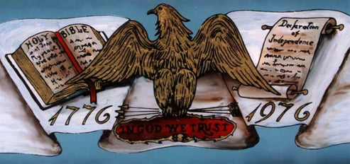 Eurich & Romeo Bicentennial Mahogany & Gold Gilt Lyre Clock Rare Only ...